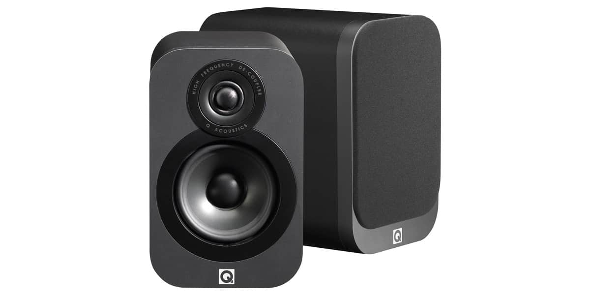 Q Acoustics 3010 Graphite | Enceintes bibliothèques sur EasyLounge