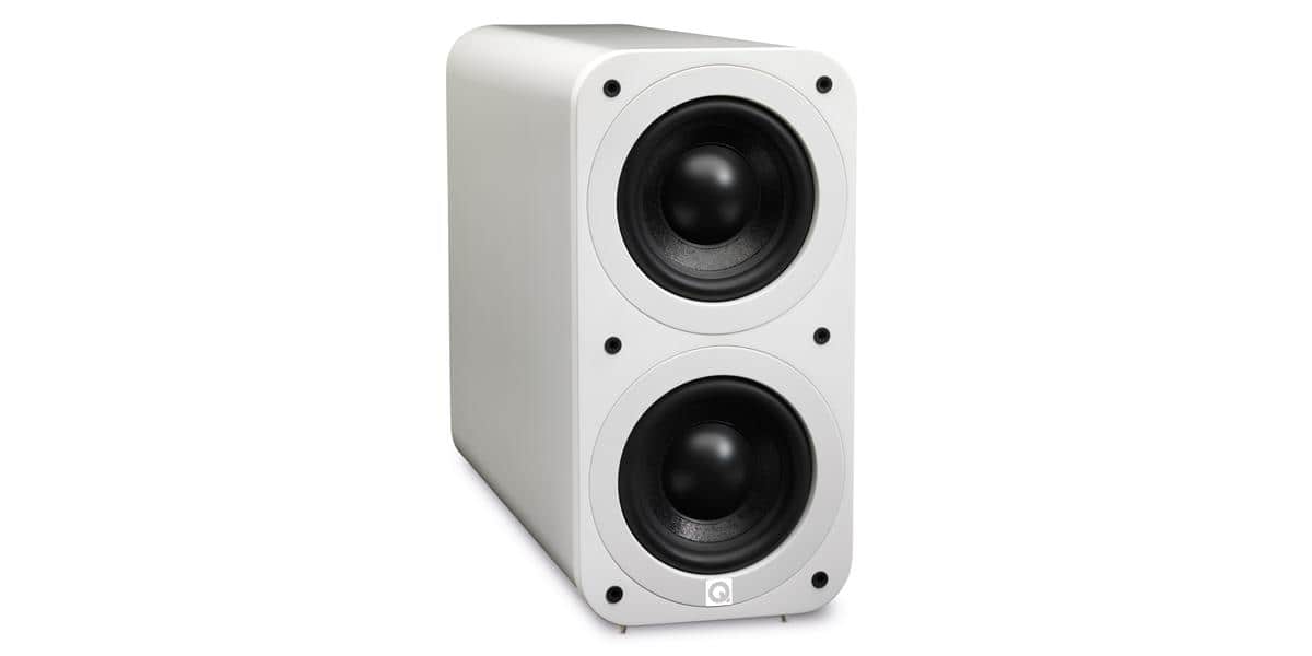 Q Acoustics 3070S Blanc laqué | Caissons de basse sur EasyLounge
