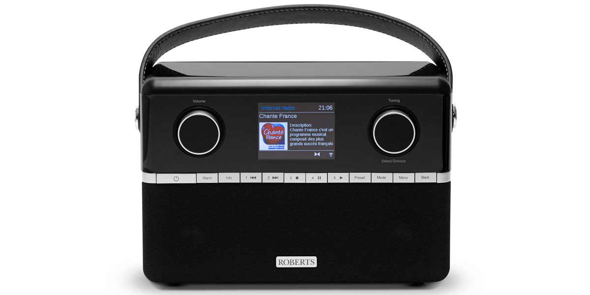 Roberts Stream 94i Plus Noir | EasyLounge