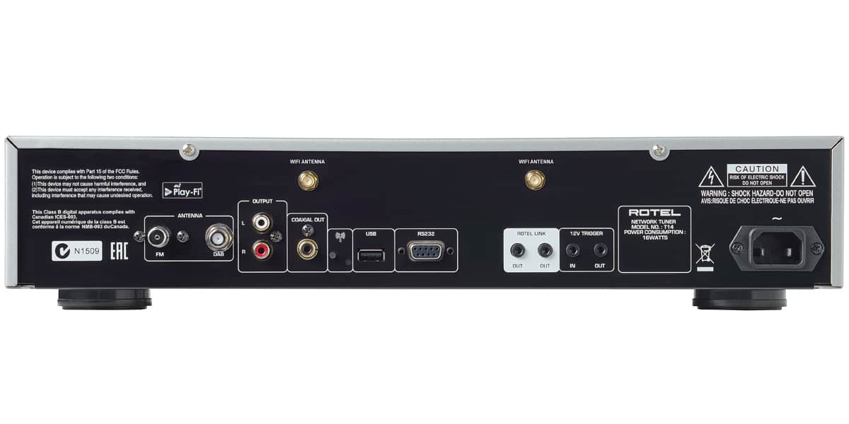 Rotel T14 Silver | Tuners radio Hi-Fi sur EasyLounge