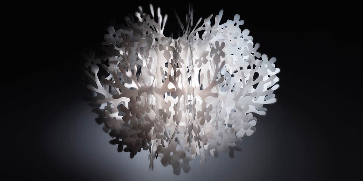 Slamp Suspension Mini Fiorella Blanc | EasyLounge