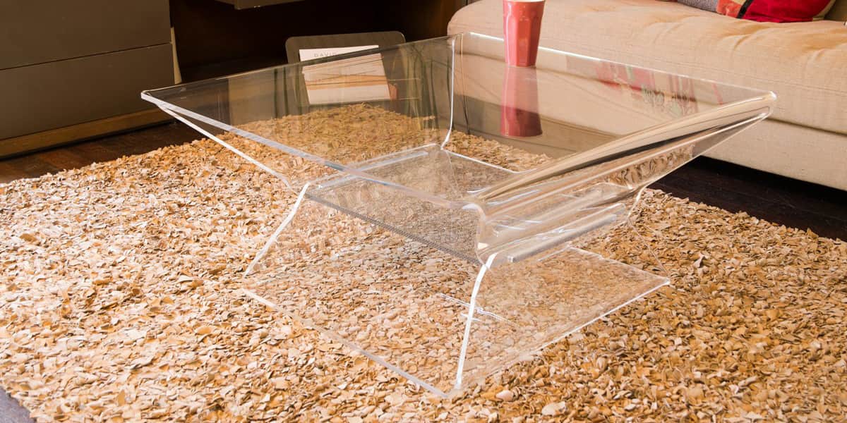 David Lange Gravity transparente | Tables Basses sur EasyLounge