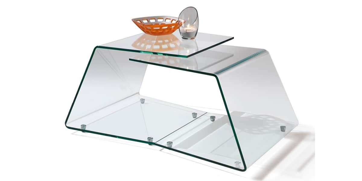 Delmas TB Manhattan 2M Transparent | Tables Basses sur EasyLounge