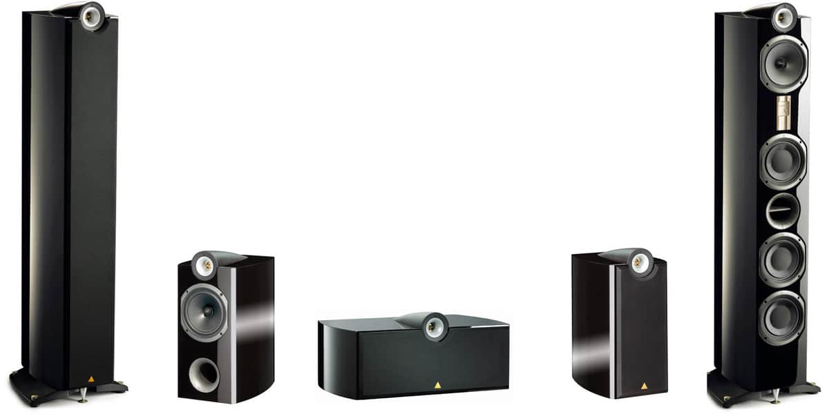 Triangle Pack Lyrr Noir | Packs Enceintes Colonnes sur EasyLounge