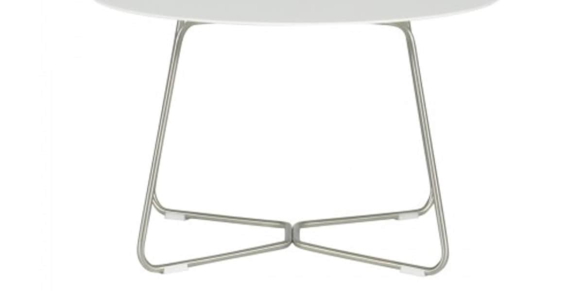 Viteo Loungetable 64 Blanc | Tables de Jardin sur EasyLounge
