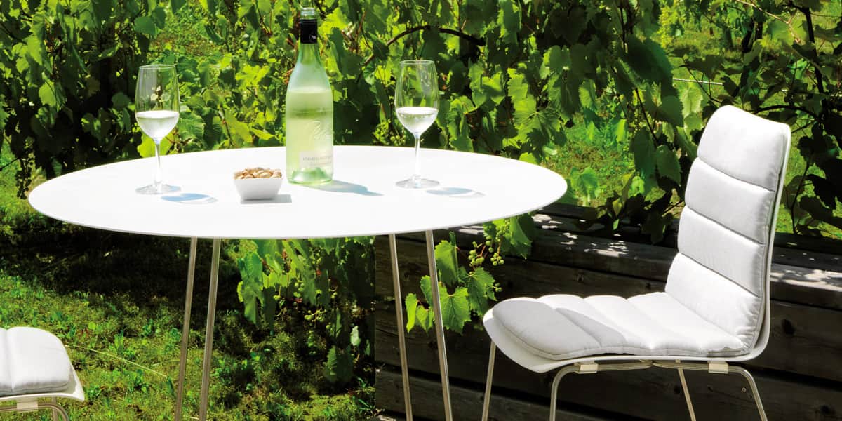 Viteo Table SC64 Blanc | Tables de Jardin sur EasyLounge