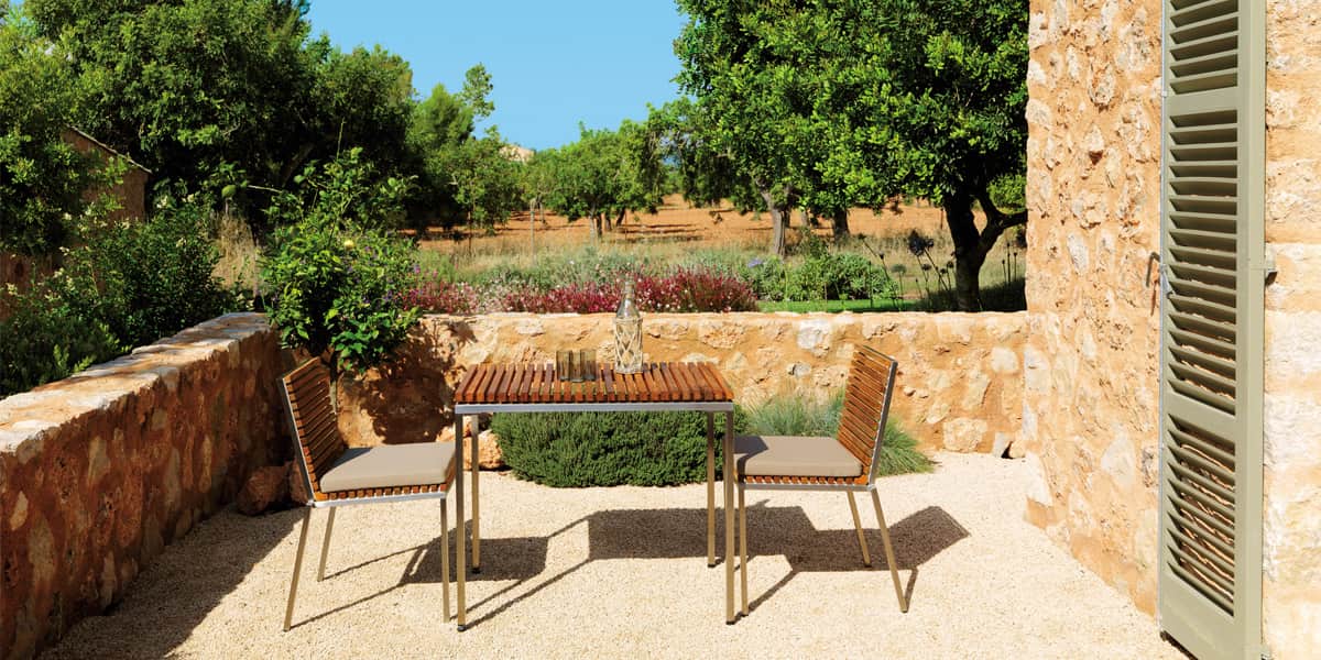 Viteo Table 62x90 cm Home | Tables de Jardin sur EasyLounge