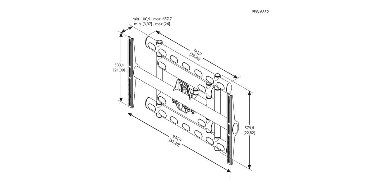 Vogel's PFW-6852 | Supports TV muraux sur EasyLounge