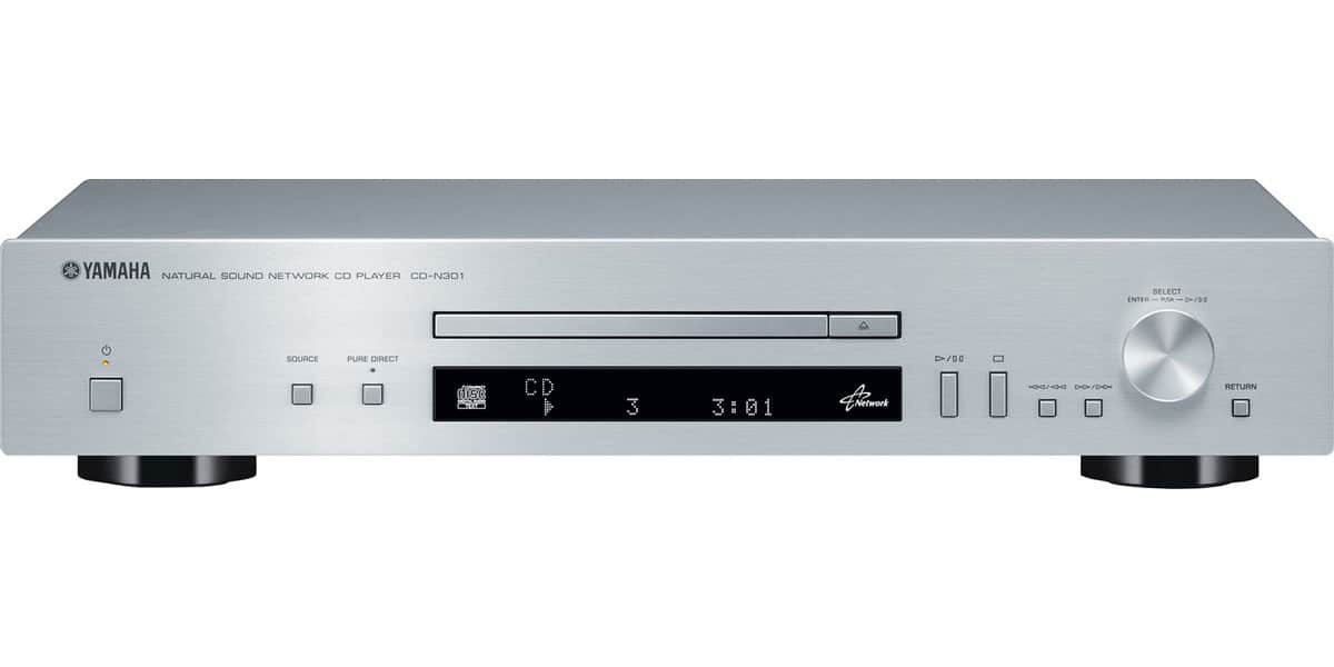 Yamaha CD-N301 Silver | Lecteurs CD Hi-Fi sur EasyLounge