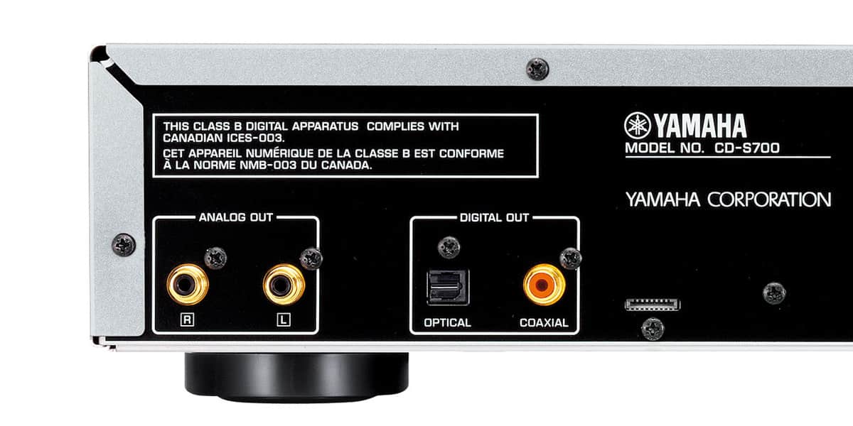 Yamaha CD-S700 Argent | Lecteurs CD Hi-Fi sur EasyLounge