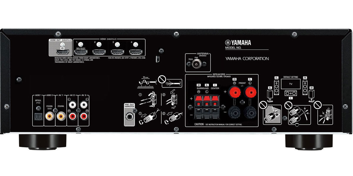 Yamaha HTR-2071 | Amplis home-cinéma sur EasyLounge