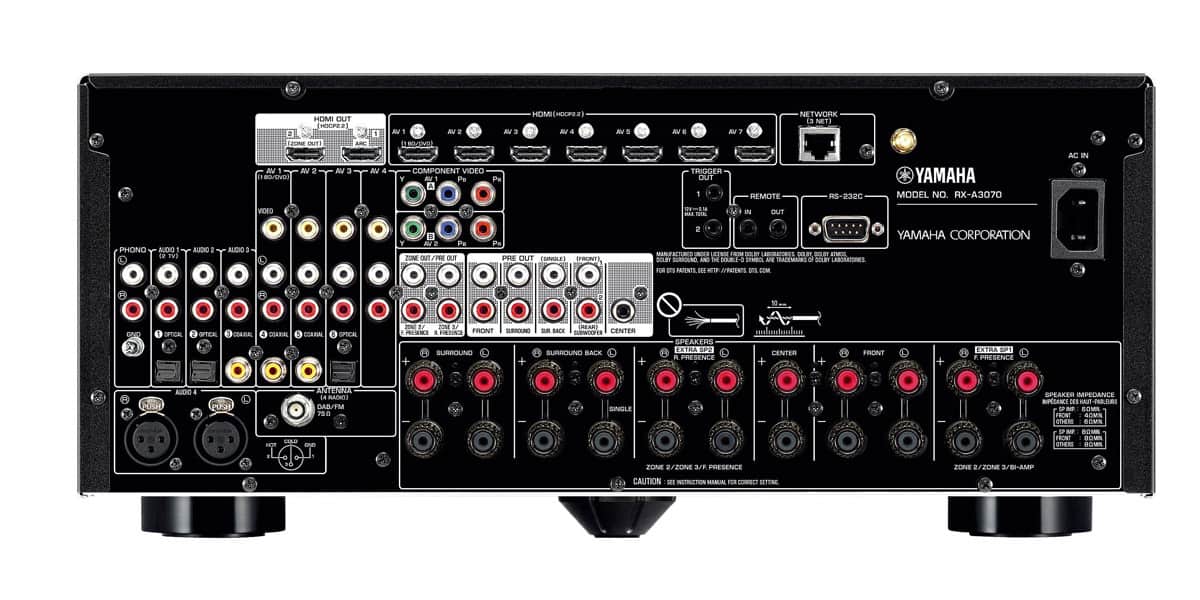 Yamaha RX-A1070 Titane | Amplis home-cinéma sur EasyLounge